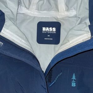 Bass Outdoor | Jackets & Coats | Nwt Bass Outdoor Hooded Zip Up Rain ...